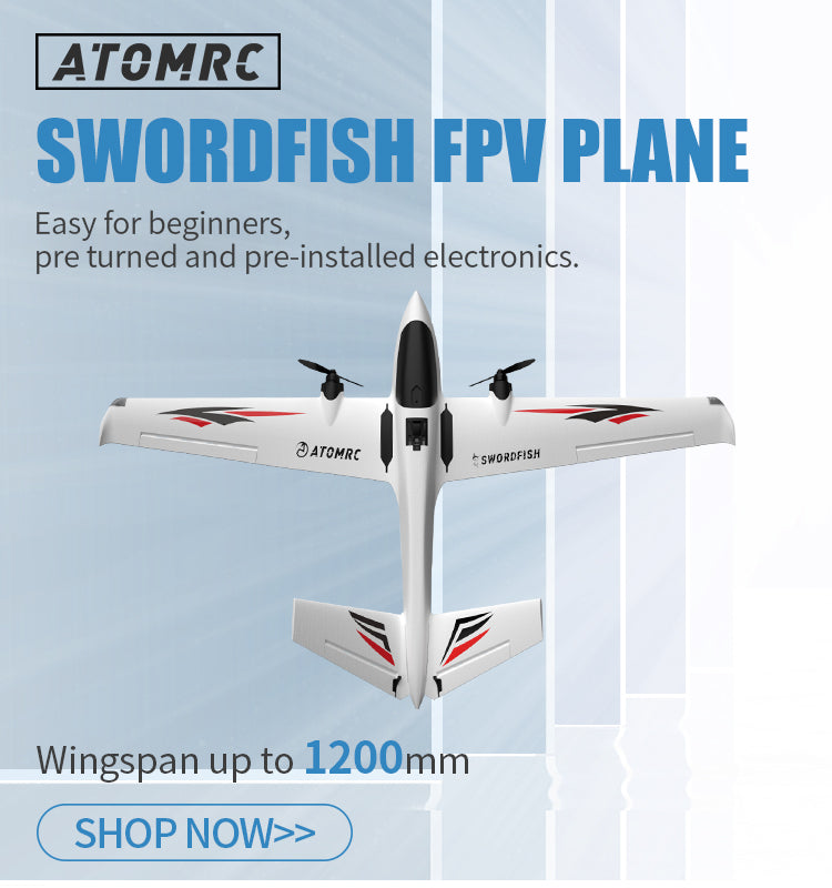 ATOMRC official-FPV RC Plane Fixed Wing Flying Aircraft & FPV Drones