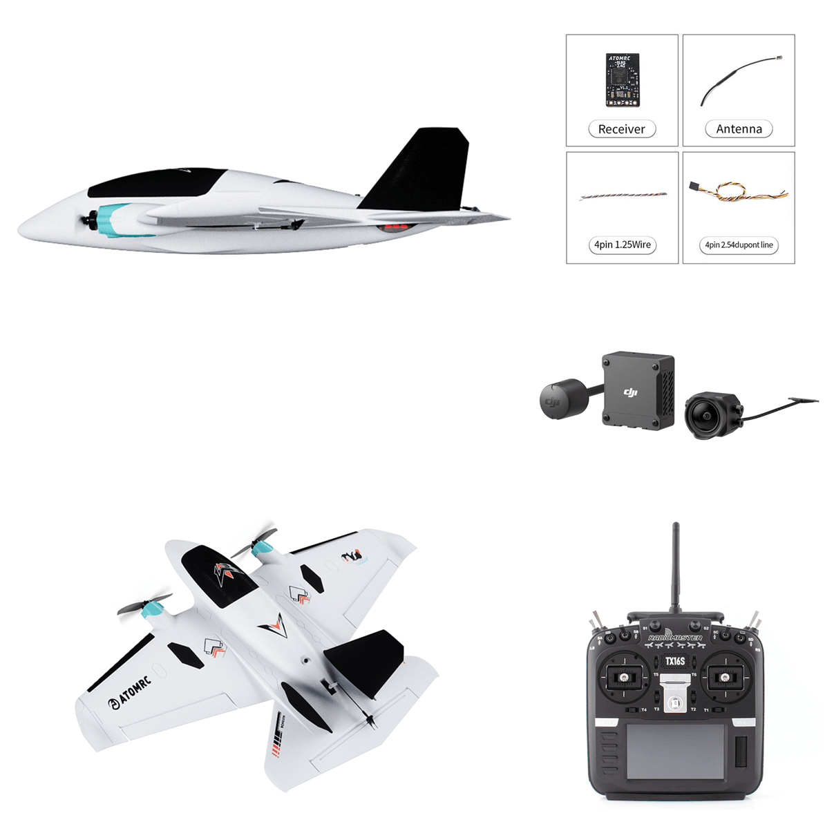 ATOMRC official-FPV RC Plane Fixed Wing Flying Aircraft & FPV Drones